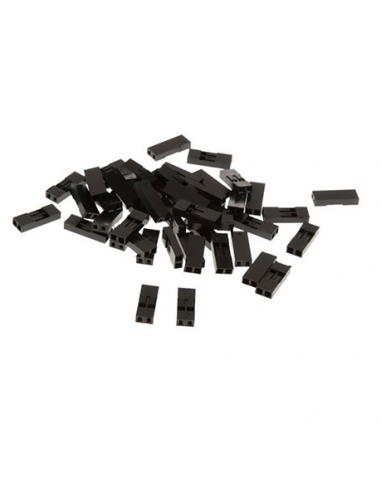 2 Way DuPont Female Connector (pack of 10)