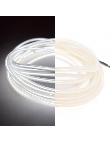 White EL Wire (3 meters)