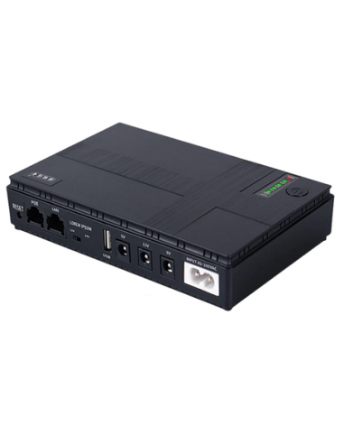 Mini DC UPS 8800mah 36W Portable Power Backup for Router / ONT & CCTV