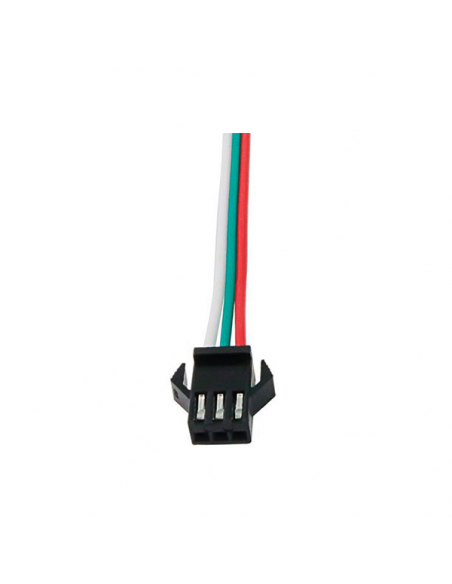 Female WS2812B LED Strip 3P Connector Cable