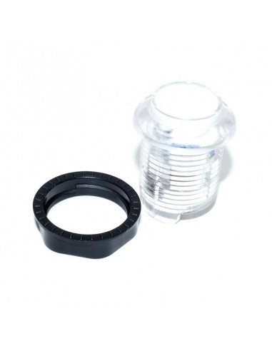 28mm Arcade Transparent Push Button
