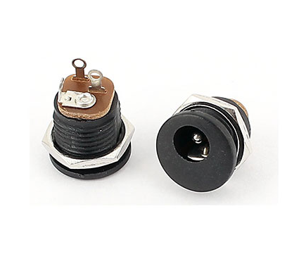 Connectors, Switches & Wire - DC Power Connector Panel Mounted - 2 pack ...