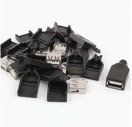 Connectors, Switches & Wire - USB Female Connector Kit (2 Pack) for ...